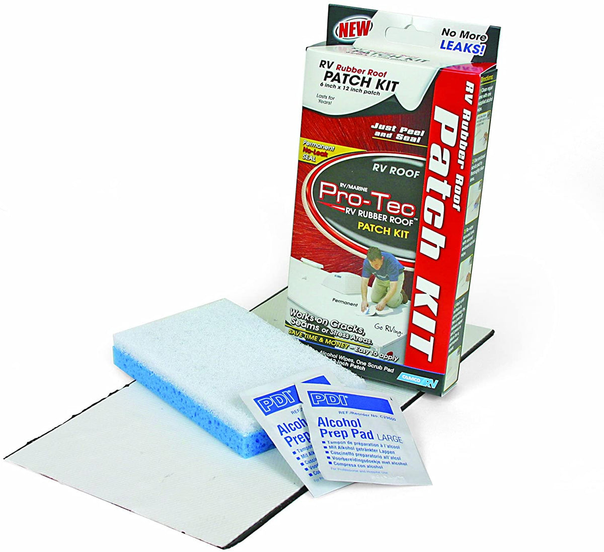 Camco Pro-Tec RV Rubber Roof Patch Kit – Canada Wide RV Parts